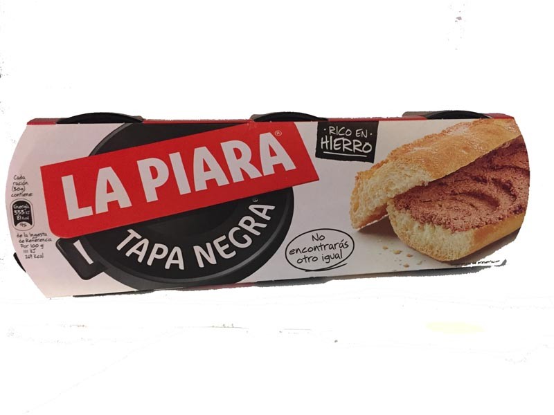 Paté La Piara 75gr pack 3 latas